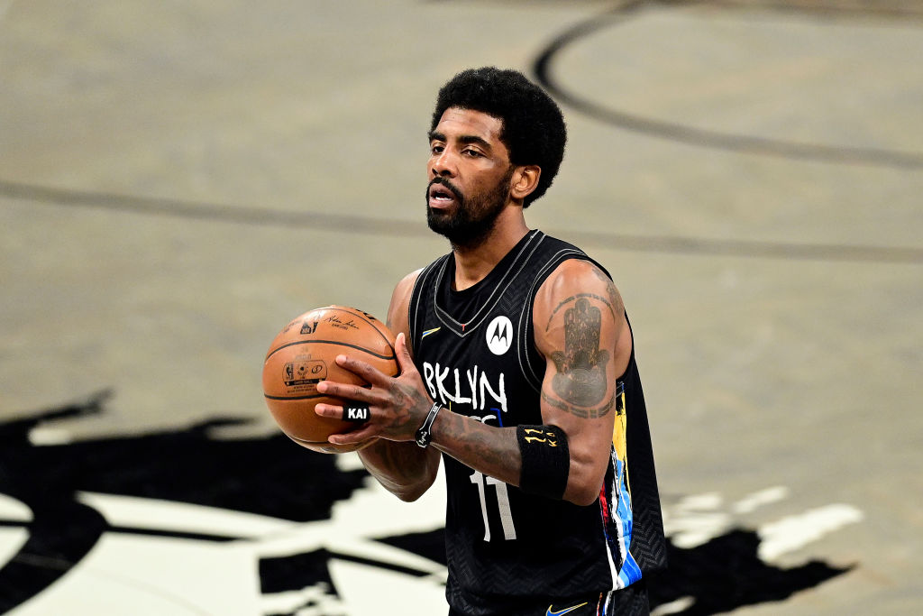 Protesters Besiege NYC's Barclays Center Supporting Nets' Kyrie Irving ...