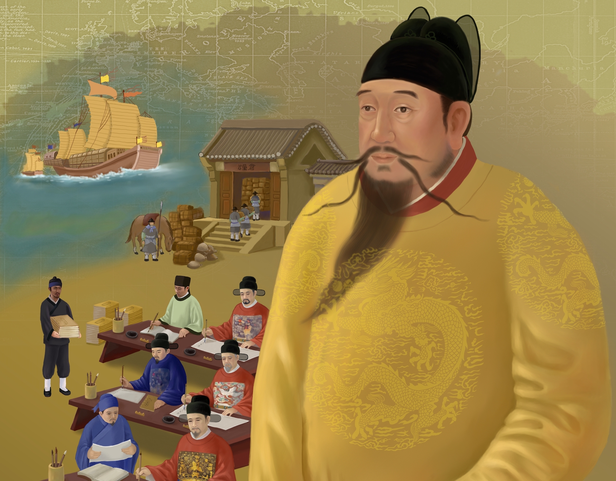 The Great Chinese Treasure Ships of Zheng He - Vision Times