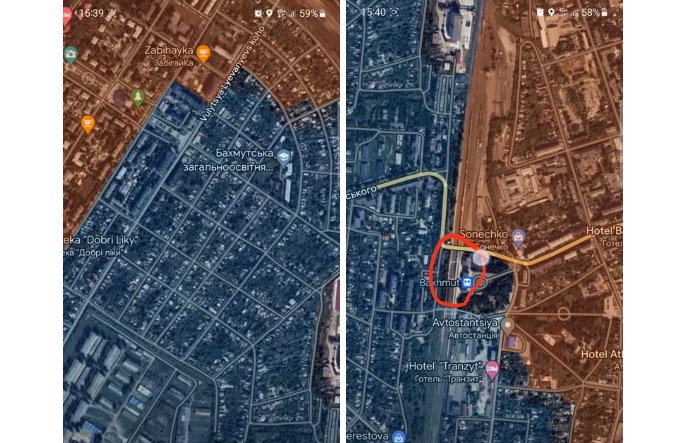 Russian Troops Attempt Encirclement of Bakhmut Train Station Recaptured ...