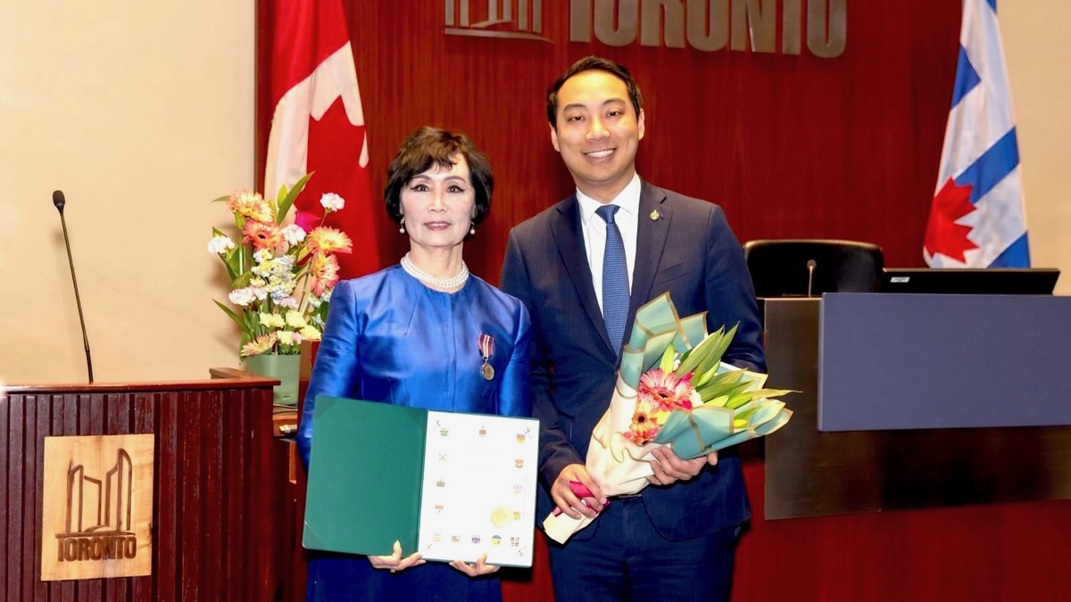 Fei Tian’s Tia Zhang Honored With Canada’s Prestigious Coronation Medal ...