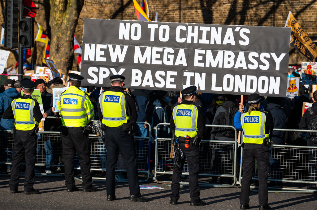 Protests Erupt in London Against Beijing’s ‘Mega-Embassy’ - Vision Times