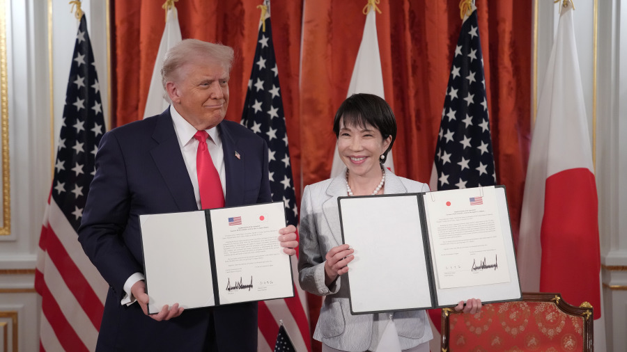 Japan Pledges $550B Investment in US After Trump–Takaichi Summit ...