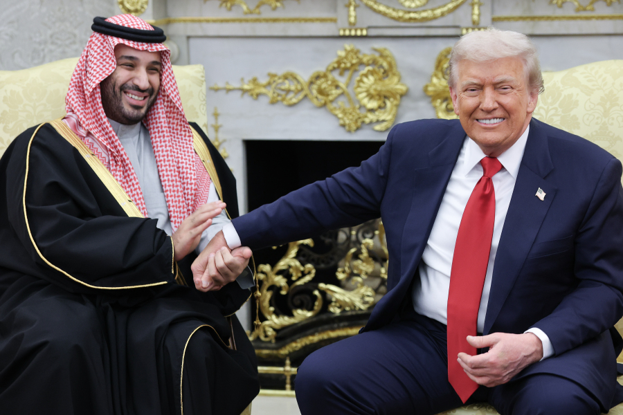 Saudi Crown Prince Makes First White House Visit in Seven Years ...