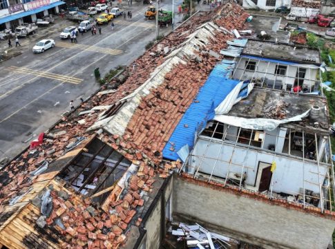 Tornadoes Hit Southern and Northern China Within Hours, Leaving a Trail ...