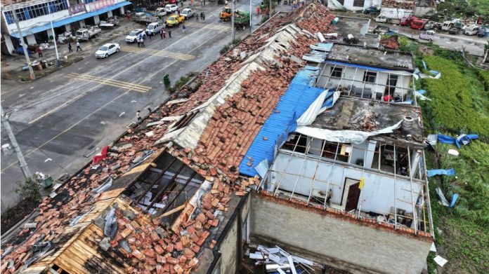 Tornadoes Hit Southern and Northern China Within Hours, Leaving a Trail ...